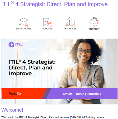 ITIL 4 Strategist: Direct, Plan and Improve Including Official Exam ...