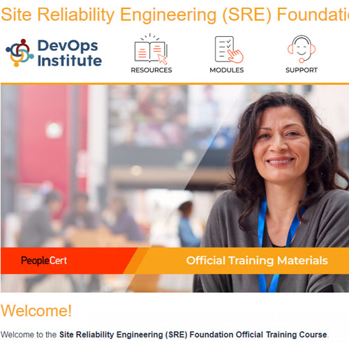 Site Reliability Engineering (SRE) Foundation Course with Official Exam ...