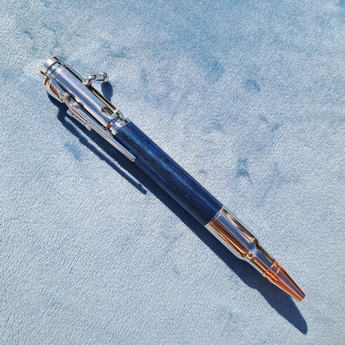 Blue rifle | Handmade Pens