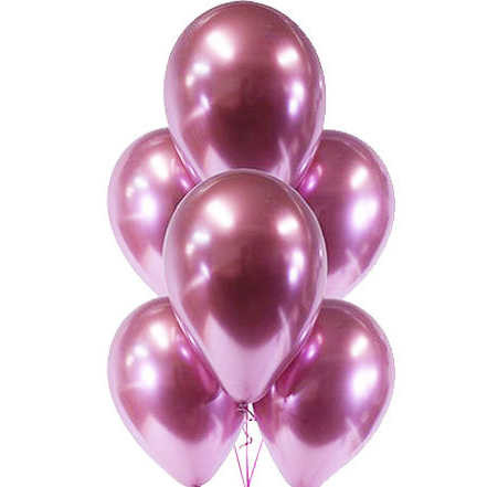 BALON KROM PARLAK 12 İNC PEMBE PK:50 | Toptanland