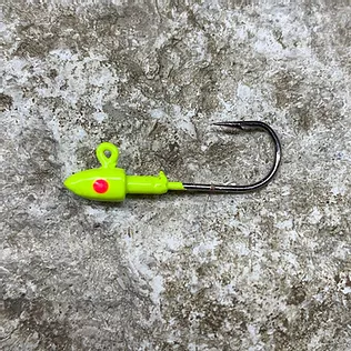 Freaky Frank 1/32 oz. Jigs - Yellow Chartreuse 8-pk | thumperselite