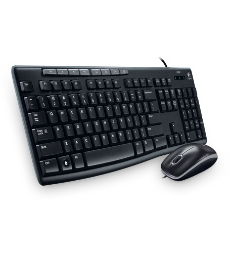 Kit Teclado Y Mouse Logitech MK200 Alambrico USB | compucenter-mx