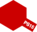 TAMIYA-PS15 Metallic Red Polycarbonate Spray Paint 100ml | Mrslotcar
