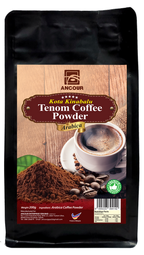 Tenom Coffee Powder 200g 丹南纯咖啡粉 | Ancour