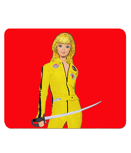4 x Kill Bill Pop Art, Funny Place Mats | plastic-pam