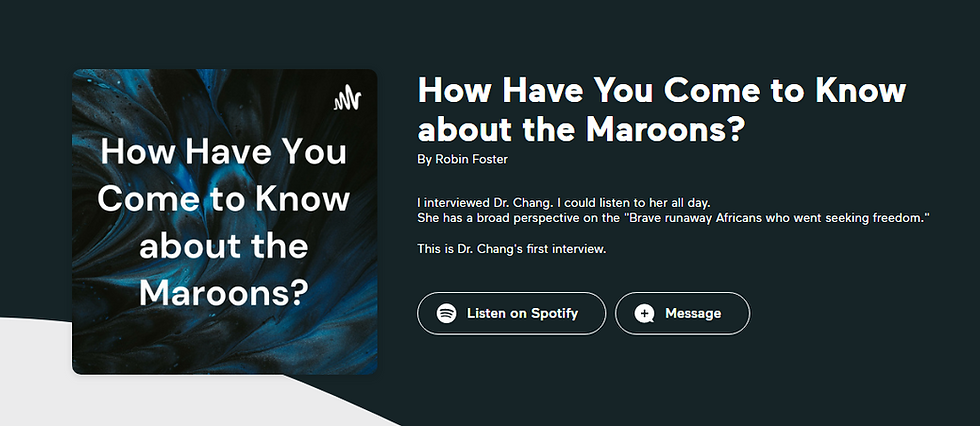 How Have You Come to Know about the Maroons?