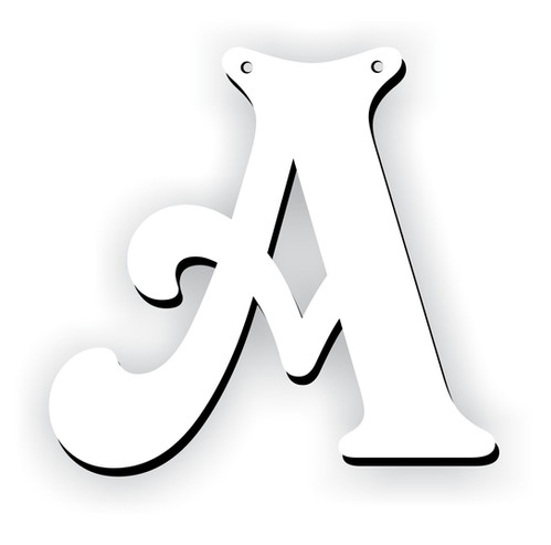 16" TALL SUBLIMATION BLANK LETTERS Alphabet Blanks Monogram Wall Sign ...