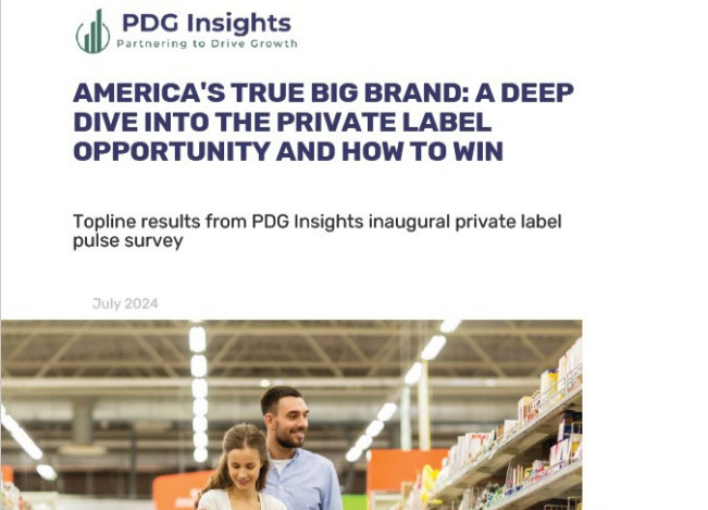 White Paper: Private Label Opportunity | PDG Insights