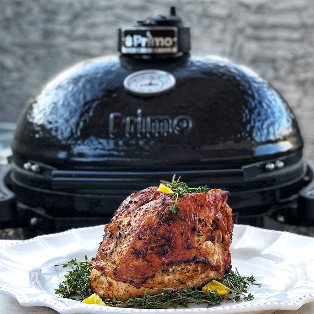 Primo Ceramic Grill: Herb Roasted Turkey Breast