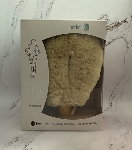 Merben Brush | Jute | For Sensitive Skin | Medium | S&M Spalon