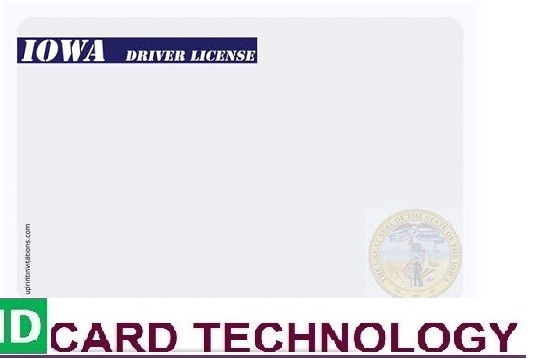 Iowa State ID Template | Idcardtechnologyhome