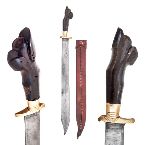 Filipino Bolo sword – Philippines – Heavy copper cross guard ...