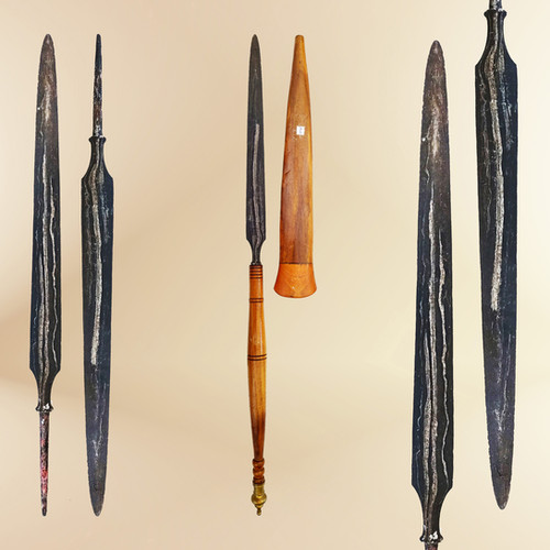 Antique and magical Cirebon Biring Lanang Tombak -- kris - keris - Tejo ...