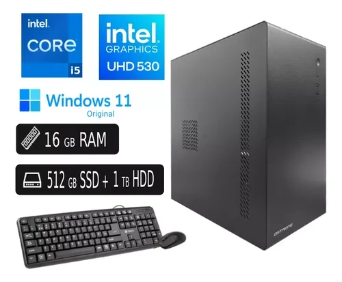 Pc CPU Intel Core I5 6ta 16gb Ram 512gb SSD 1tb HDD | Misitio