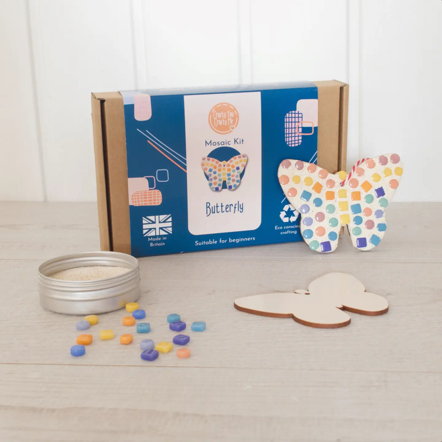Butterfly Mosaic Craft Set | Little Crafters Cafe