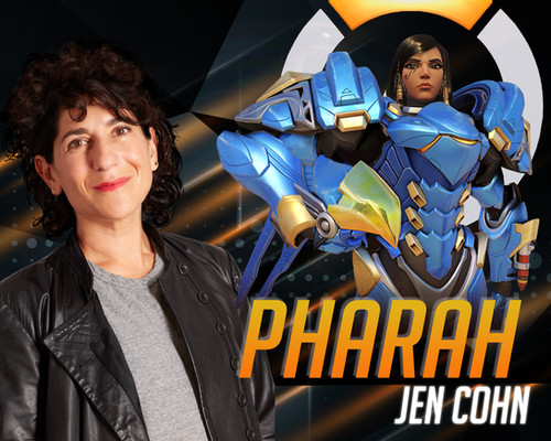 Autograph with 8x10 Jen Cohn + Pharah | jencohn