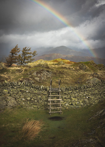 Black Fell Rainbow | TOMWATPHOTO