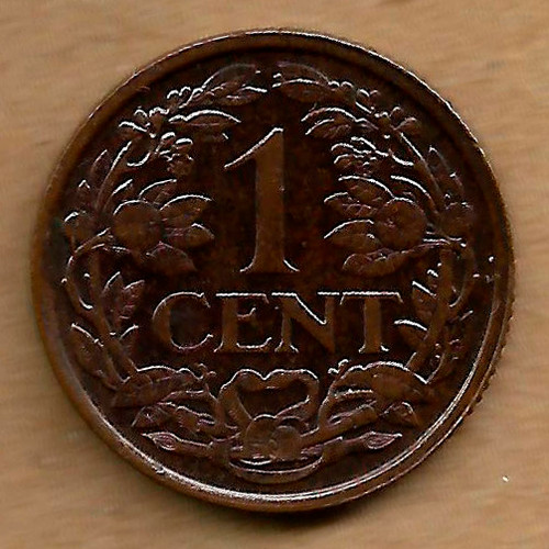 HOLANDA 1 CENT 1918 | Laury Numismática