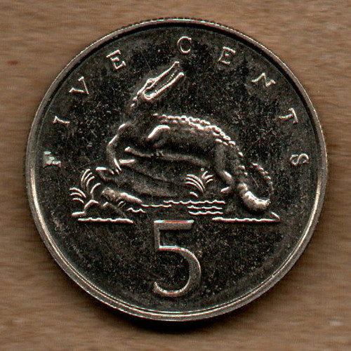 JAMAICA 5 CENTS 1980 | Laury Numismática
