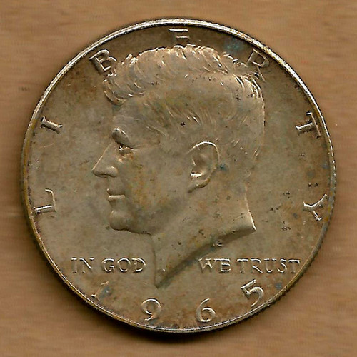 EUA KENNEDY HALF DOLLAR 1965 | Laury Numismática