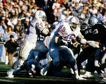 1980 Houston Oilers AFC Wildcard Season on DVD Earl Campbell 1,934 ...