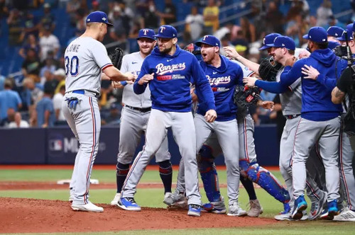 2023 MLB AL Wild Card on DVD - Texas Rangers vs Tampa Bay Rays - Both ...