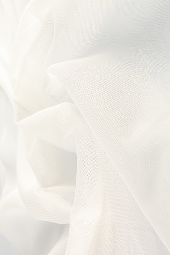 Soft Stretch Tulle Fabric 54" - Ivory | Luxetulle.com