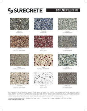 Color Charts | Decorative Concrete