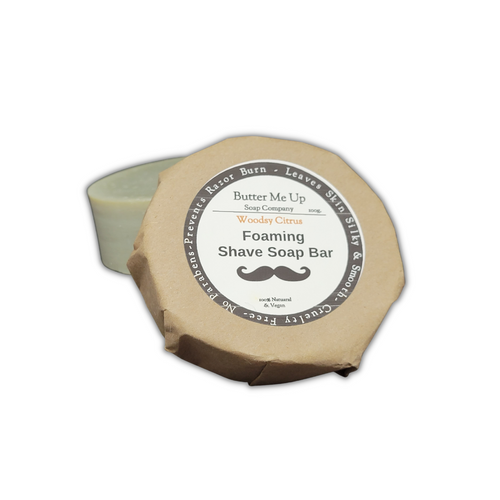 Round Shave Bar | Butter Me Up Soap Co