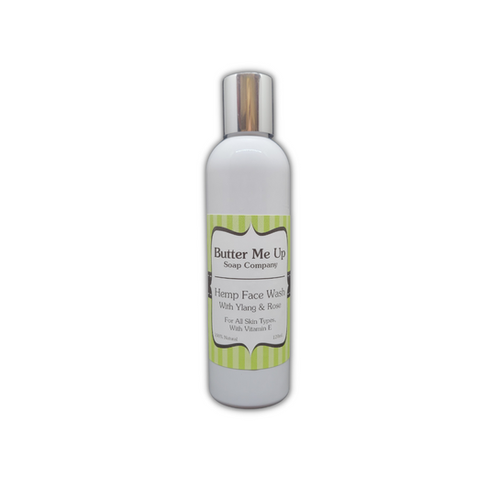 Hemp Face Wash | Butter Me Up Soap Co