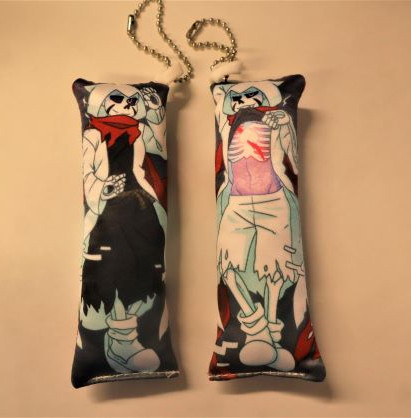 UTAU Mini Dakimakura - Goth | loadingcrewcrafts