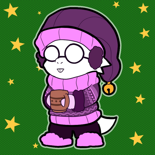 XTale Christmas Alphys by Jakei | loadingcrewcrafts