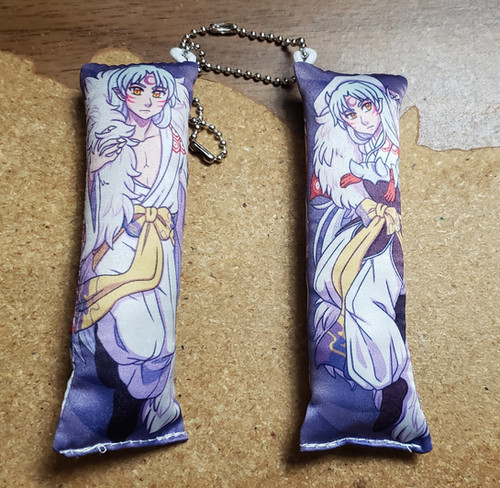 InuYasha Mini Dakimakura - Sesshomaru | loadingcrewcrafts