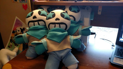 UnderSwap/Blueberry Sans Skeleton Plush Doll | loadingcrewcrafts