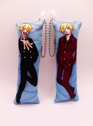 One Piece Sanji Mini Dakimakura | loadingcrewcrafts