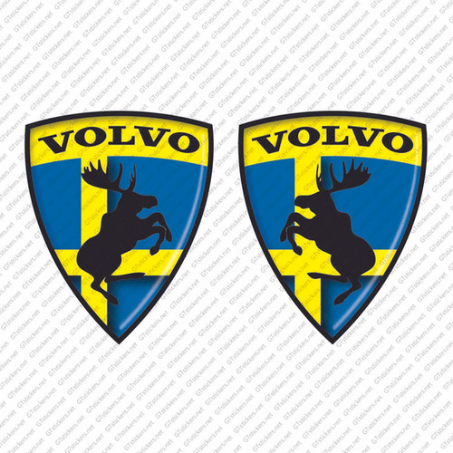 Volvo moose Decals x2pcs s.n: V0655 | GT Stickers