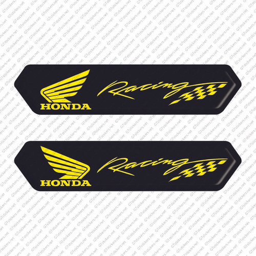 Honda Motorcycle Racing Decals x2pcs s.n: H6384 | GT Stickers