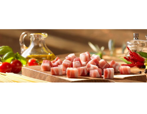 500Gr PANCETTA AFFUMICATA A CUBETTI-DICED SMOKED PORK BELLY(BACON ...