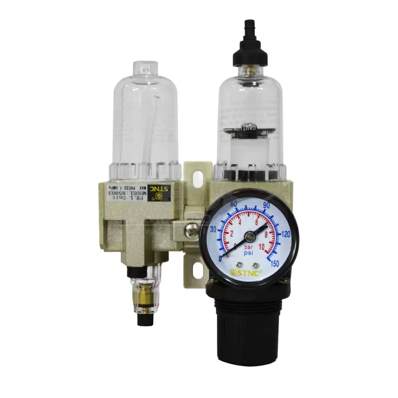 Unidad de Mantenimiento 1/4" NPT - Manual | meca-sas