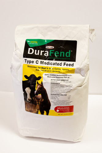 Durafend Type C Medicated Feed, All Species 10lb | Deal-Rite Feeds