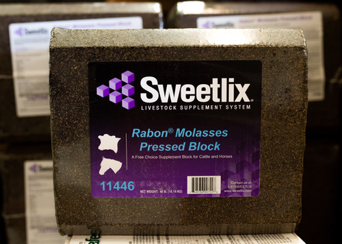 Sweetlix, Rabon Molasses Pressed Block | Deal-Rite Feeds