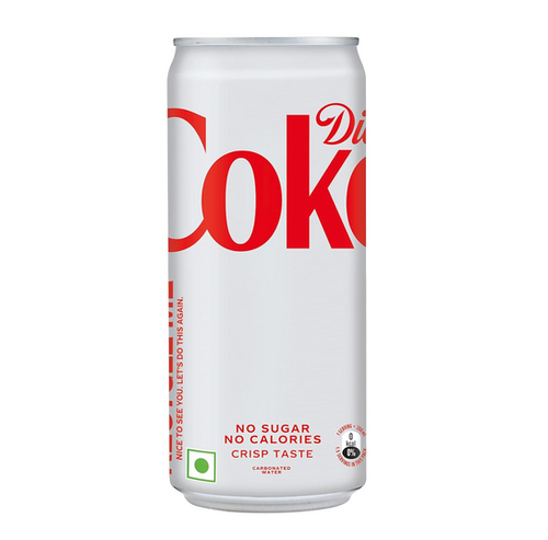 A Coca-Cola Diet Coke 300ml can is a refreshing, sugar-free, zero ...