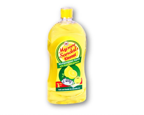 Mysore Sandal Kleenol 1 Liter Yellow Cleaner, Mysuru Sandal Cleaning ...