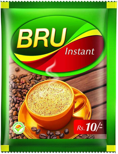 Bru Instant Ground Coffee 10g, Rich and Strong Coffee for Quick Energy ...