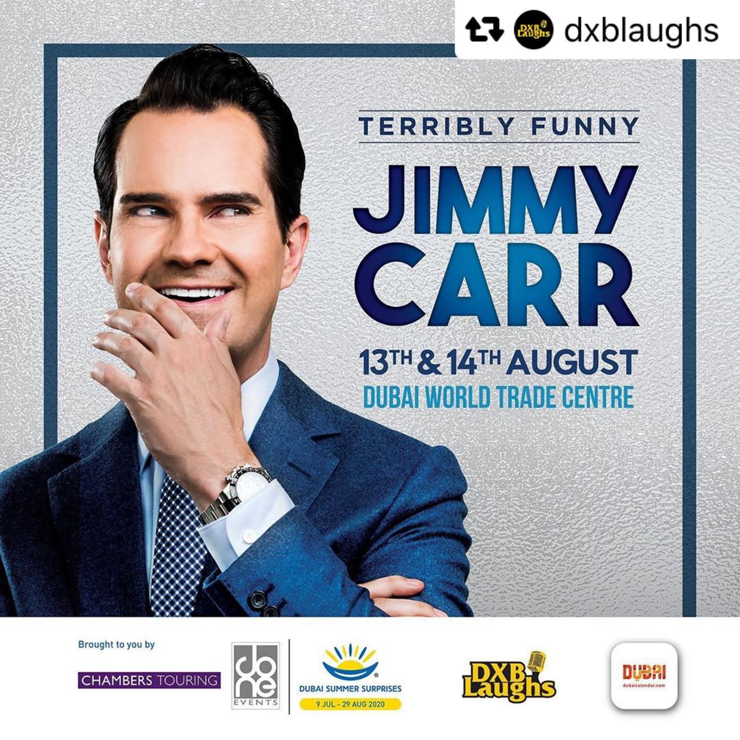 Jimmy Carr performs in the UAE for the first time | Dubai UAE ...