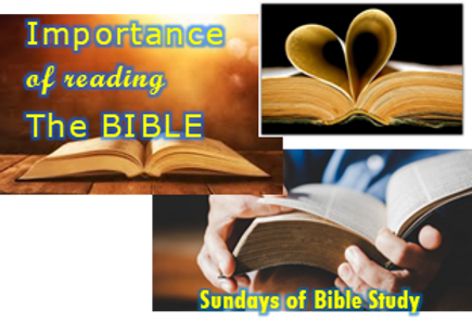 Importance of reading the Bible