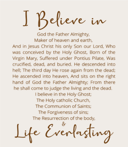 What is the Creed or Symbol of Faith?
