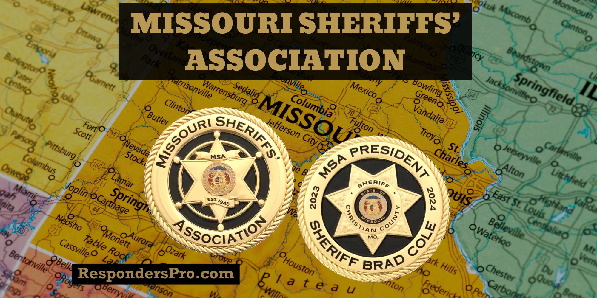 Missouri Sheriffs' Association, MO Custom Sheriff Challenge Coins