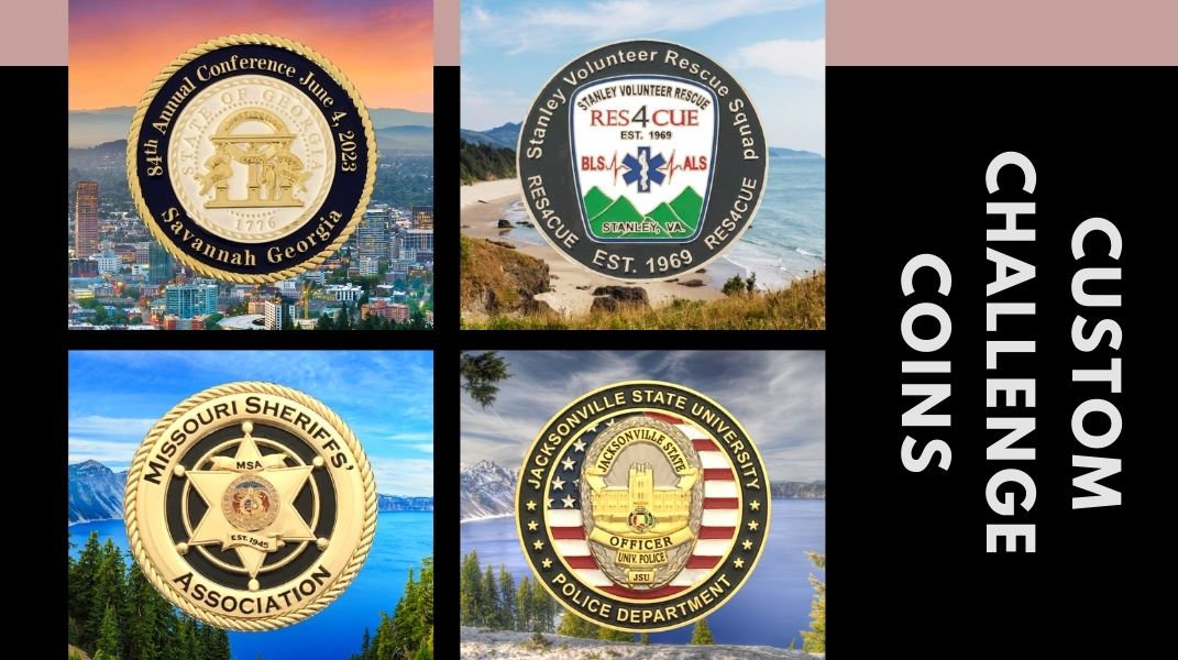 Custom Oregon Challenge Coins | RespondersPro