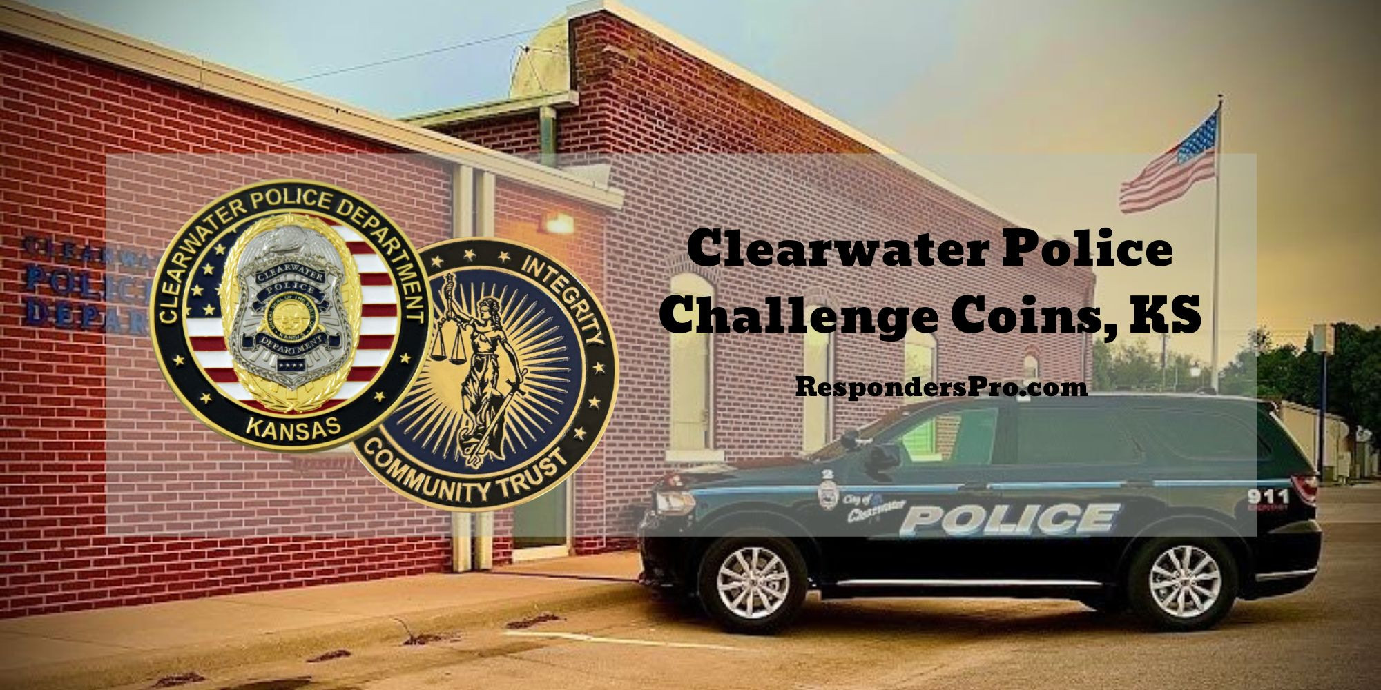Police Challenge Coins Exclusively Custom for Clearwater Police Department